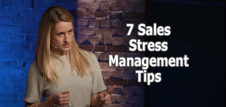 7 Sales Stress Management Tips - Iscope Digital Media